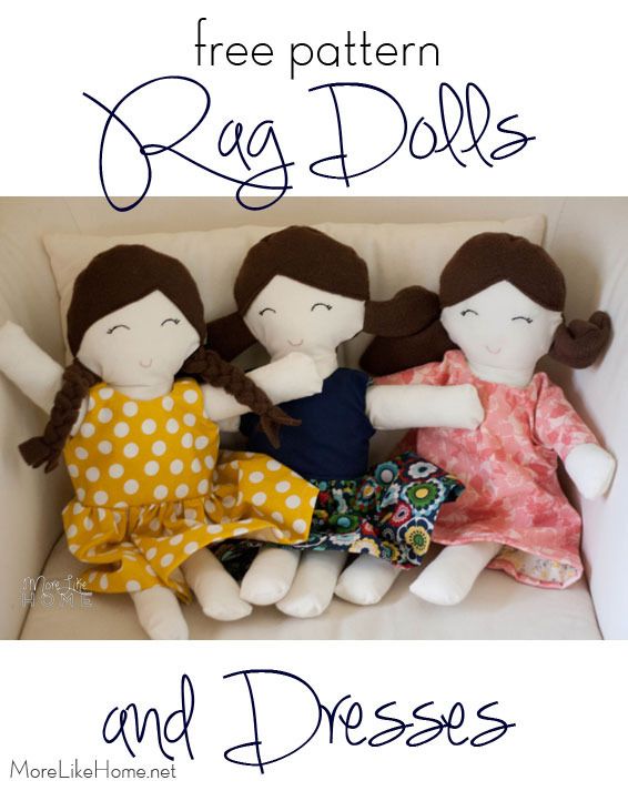 More Like Home Rag Doll Tutorial